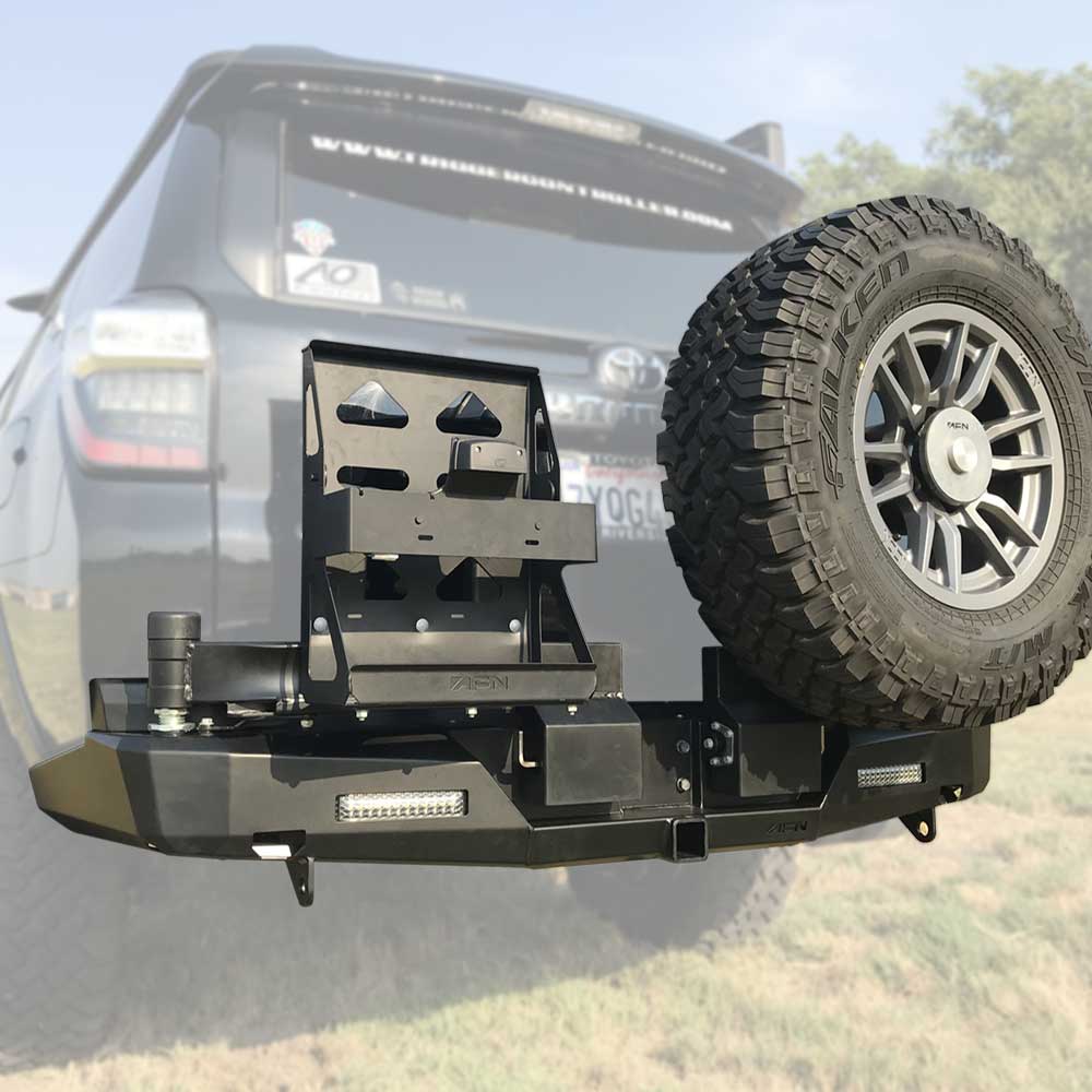 Rear Toyota 4Runner 5th Gen 2014-2022 AFN4x4 Bumper | Allied Expedition