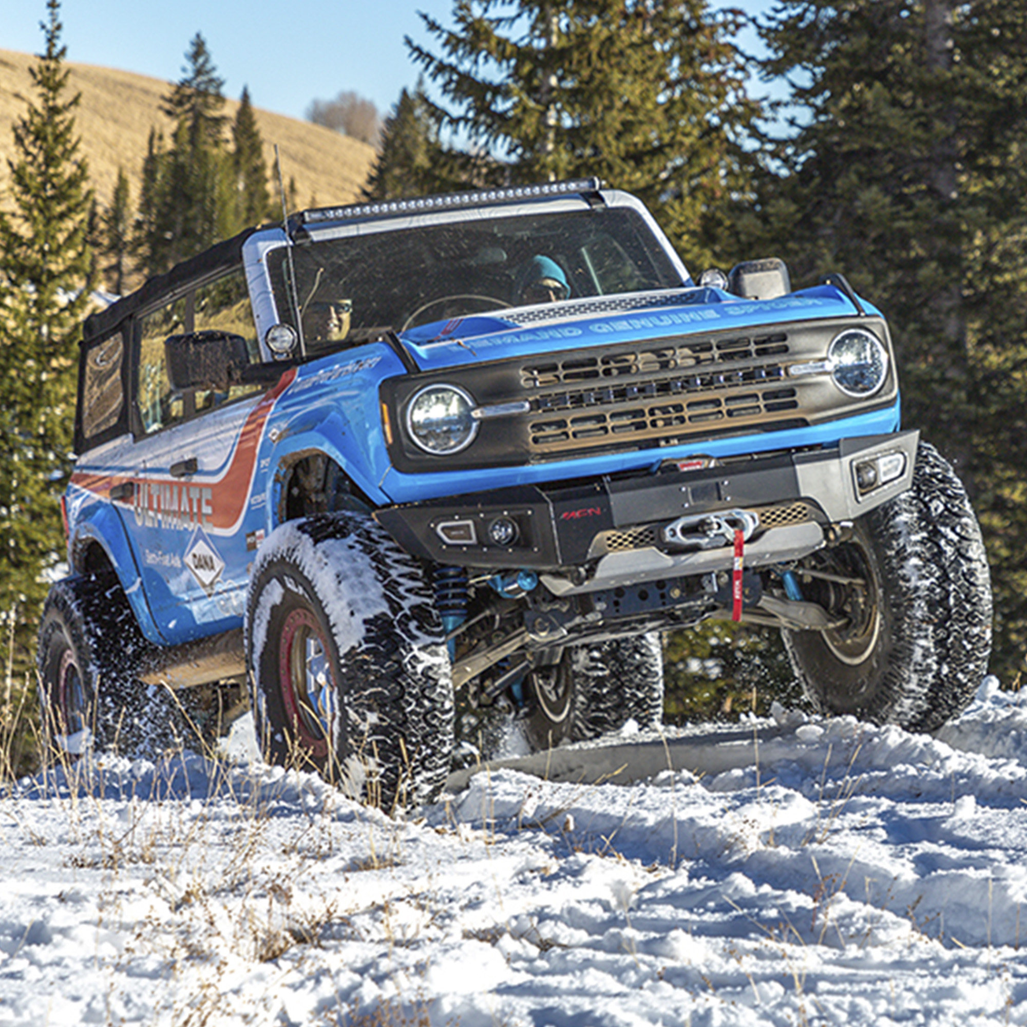 Ford Bronco 2021+ AFN4x4 Bumpers Exclusively from Allied Expedition